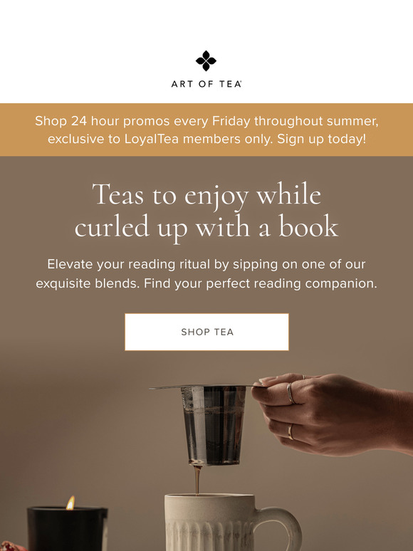 Art of Tea: Calling all avid readers. | Milled