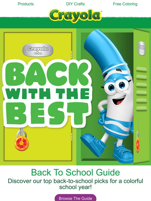 Crayola: Start the School Year Right with Crayola | Milled