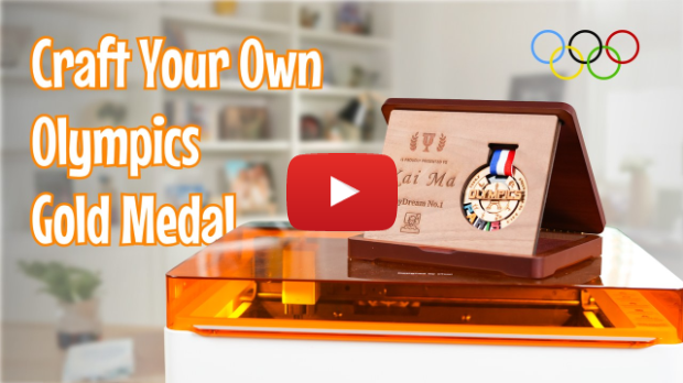 xTool: Craft Your Own Paris Olympics Gold Medal with xTool M1 Ultra🏅 ...