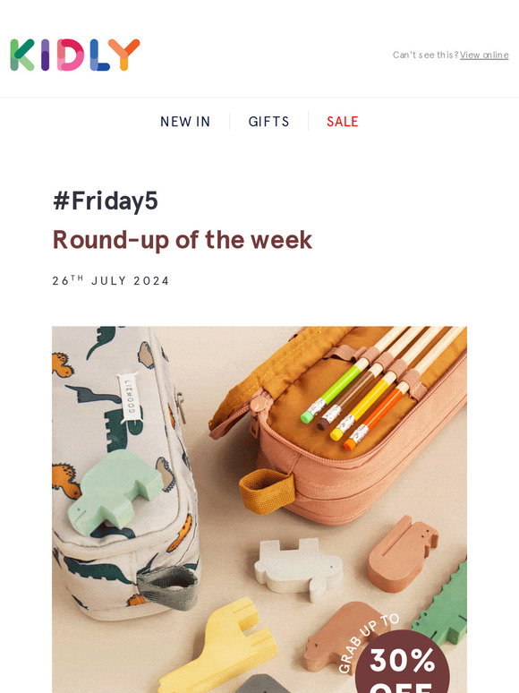 KIDLY: Friday5: Dress Up, Potty Training & 2 New Promos | Milled
