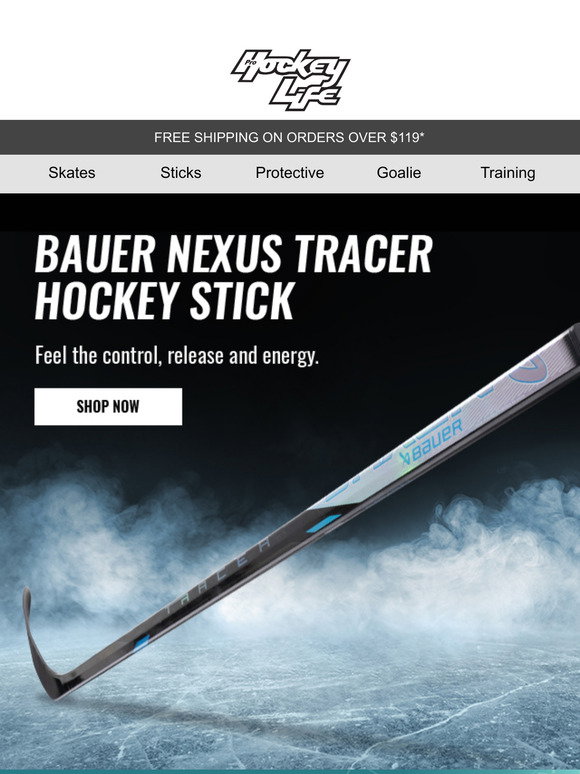Pro Hockey Life: The Bauer Nexus Tracer stick has arrived. 🏒🔥 | Milled