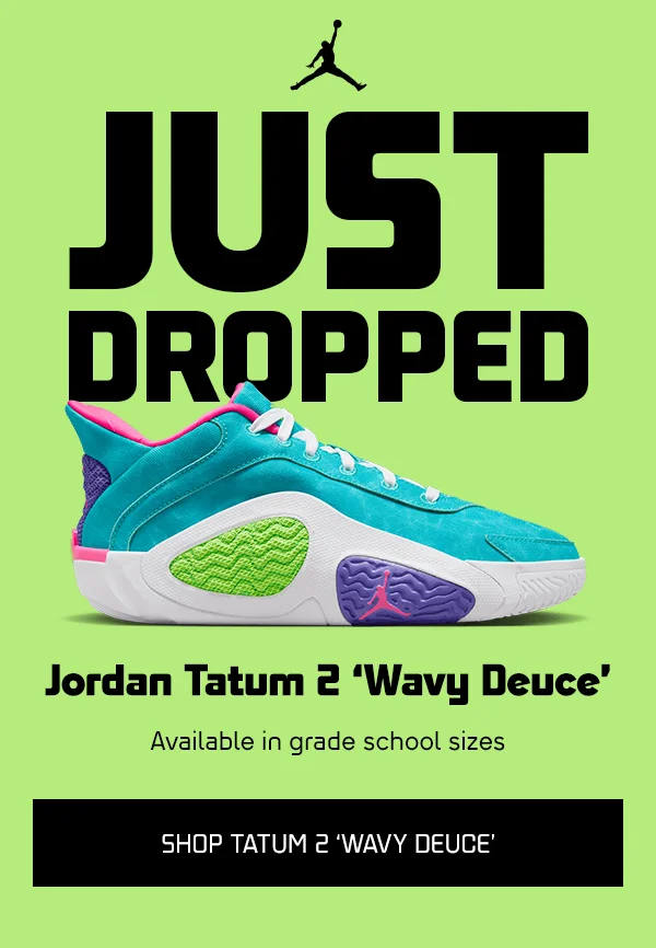 Kids Foot Locker: 🚨Just Dropped: Jordan Tatum 2 ‘Wavy Deuce’🚨👟 | Milled