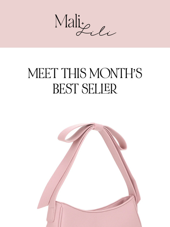 Mali + Lili: Meet this month's best selling bag! | Milled
