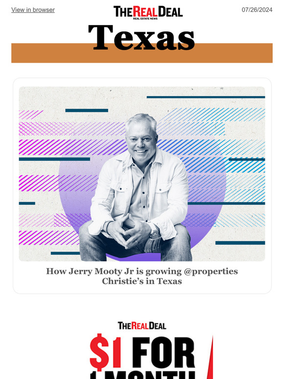 The Real Deal: How Jerry Mooty Jr is growing @properties Christie’s in ...