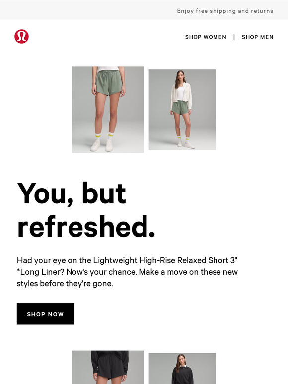 lululemon Email Newsletters: Shop Sales, Discounts, and Coupon Codes