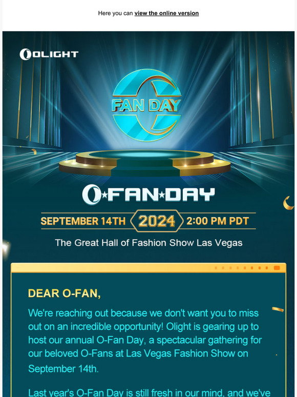 Olight: Join Us at the O-Fan Day Celebration! | Milled