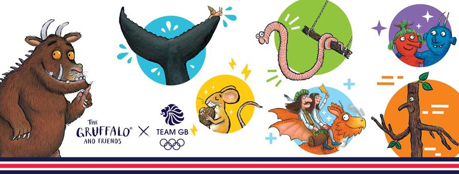 Scholastic: The Gruffalo and Friends x Team GB | Milled