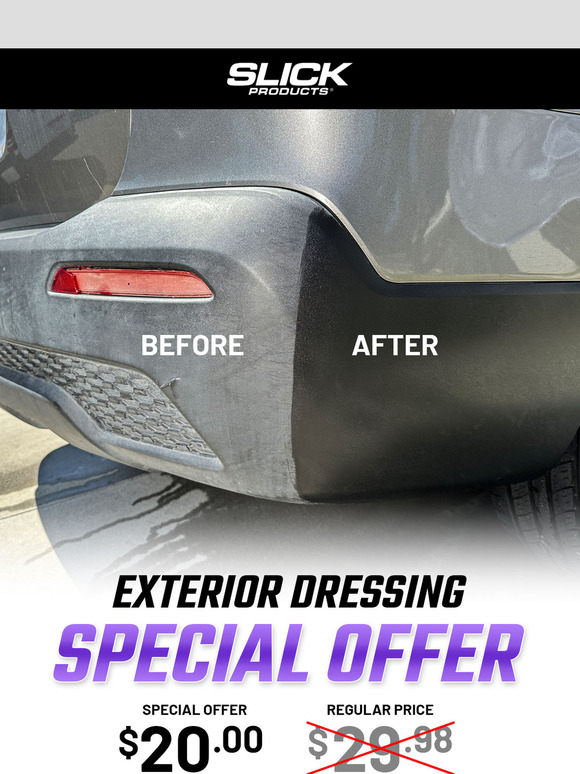 Slick Products: Special Offer – Renew and Shine Faded Trim | Milled