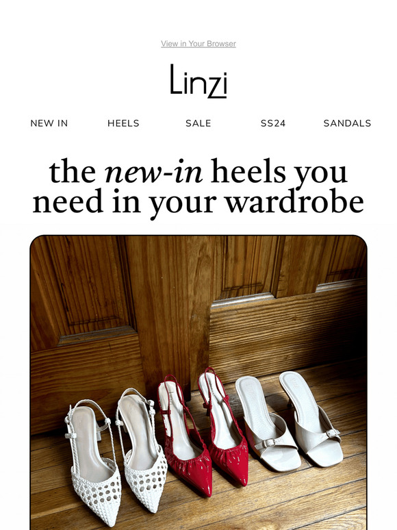 Linzi Shoes: These new heels are SO you 😍 | Milled