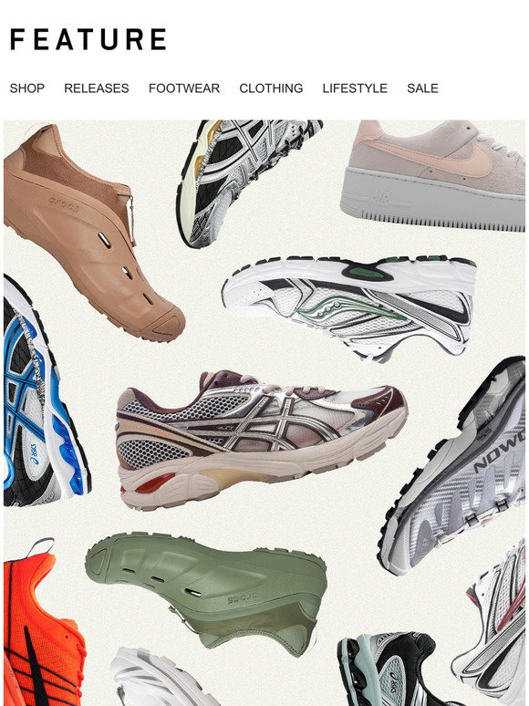 Feature: Above The Clouds x Asics, Crocs x Satisfy + More | Milled