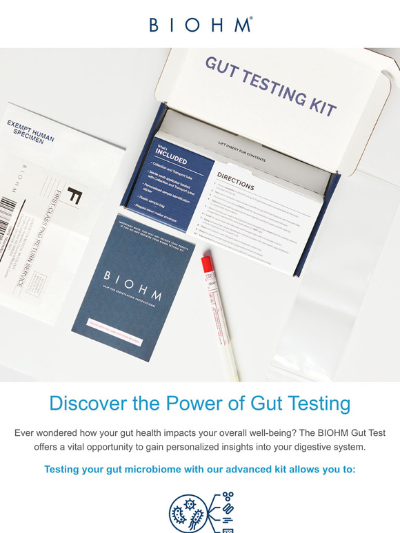 BIOHM: Why testing your gut MATTERS! | Milled