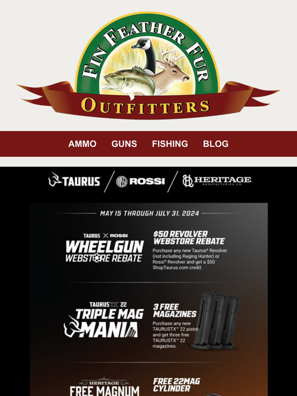 Fin Feather Fur Outfitters Email Newsletters: Shop Sales, Discounts ...