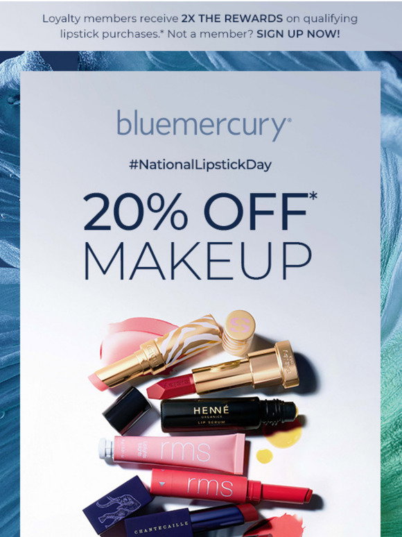 Blue Mercury: Makeup is 20% off right now! | Milled