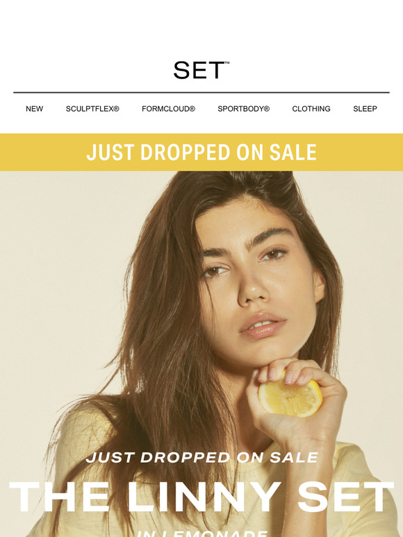 Set Active: THE LINNY SET IN LEMONADE JUST DROPPED | Milled
