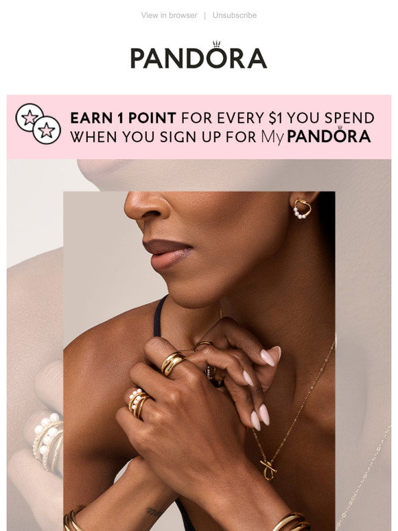 Pandora Email Newsletters: Shop Sales, Discounts, and Coupon Codes