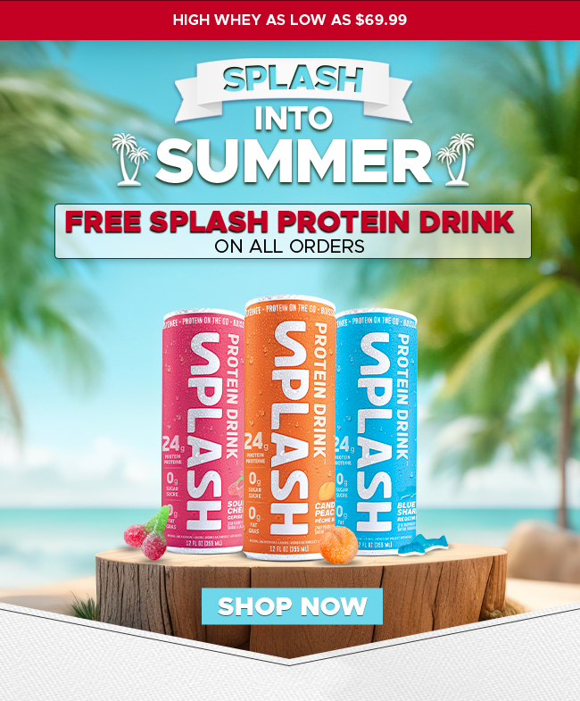 Revolution Nutrition: Splash Into Summer! Free Splash with Every Order ...