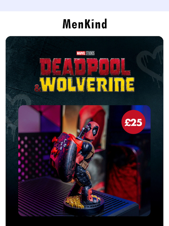 Menkind: Deadpool & Wolverine: Must-Have Merch! 🔴🟡 | Milled