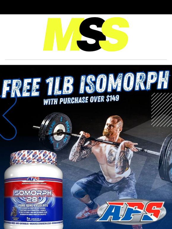 My Supplement Store: Spend $149 Or More & Get A FREE 1lb Tub Of ...