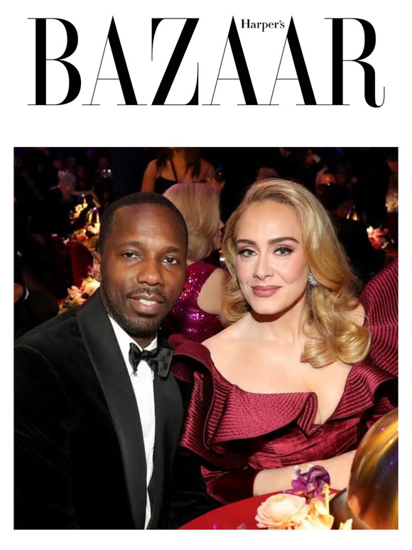Shop BAZAAR: Adele Sparks Engagement Rumors After Wearing a Massive ...