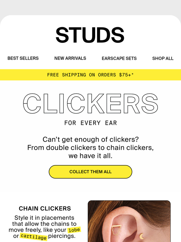 Studs: 3 Types of Clickers 👌 | Milled