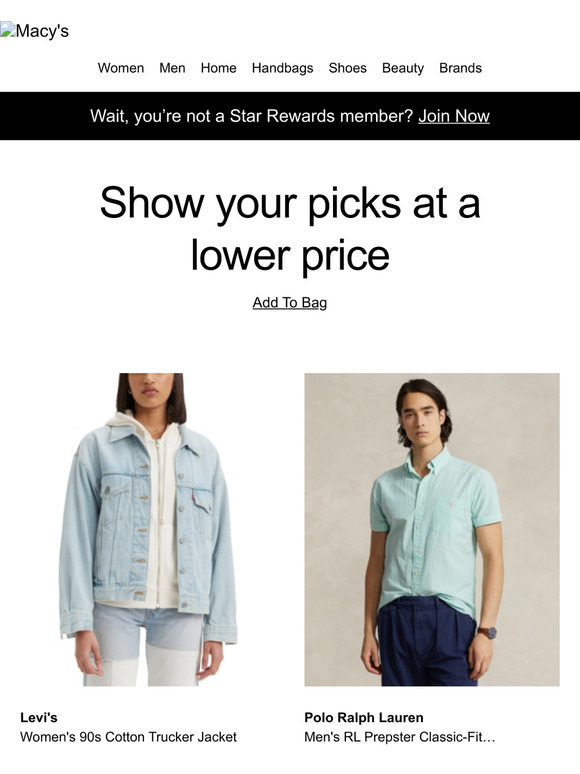 Macy's: *Price drop* (Yes, you read that right) | Milled