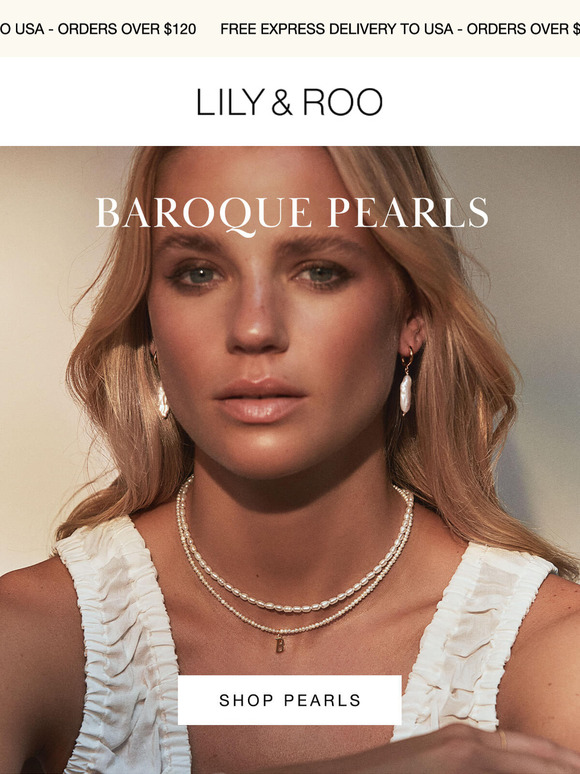 Lily & Roo: Discover Baroque Pearls | Milled