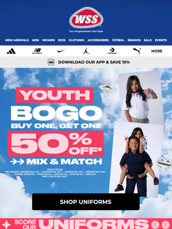 WSS: 50% Off School Uniforms 🏫 | Milled