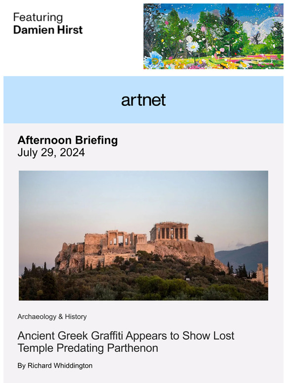 Artnet: Ancient Greek Graffiti Reveals Lost Temple | Milled