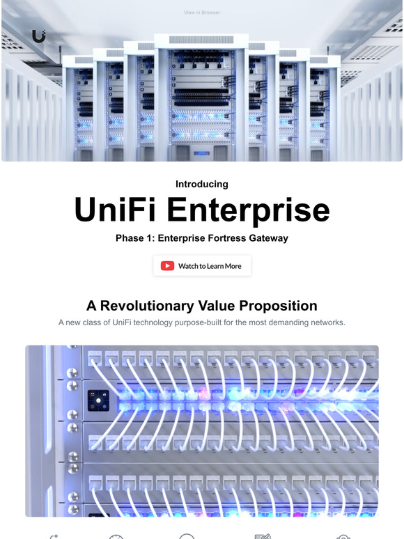 Ubiquiti: Introducing: UniFi Enterprise & Enterprise Fortress Gateway | Milled
