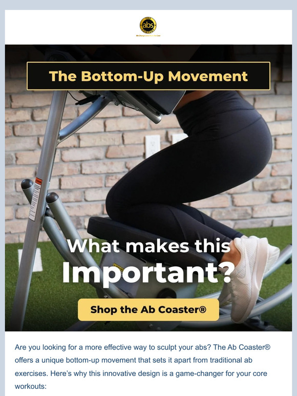 The Abs Company: Why is the bottom-up movement important?🤔 | Milled