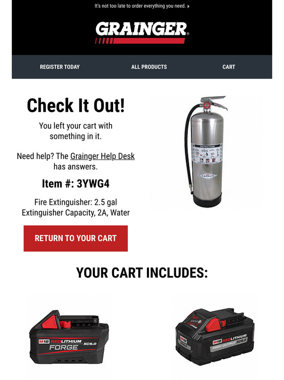 Grainger Email Newsletters: Shop Sales, Discounts, and Coupon Codes