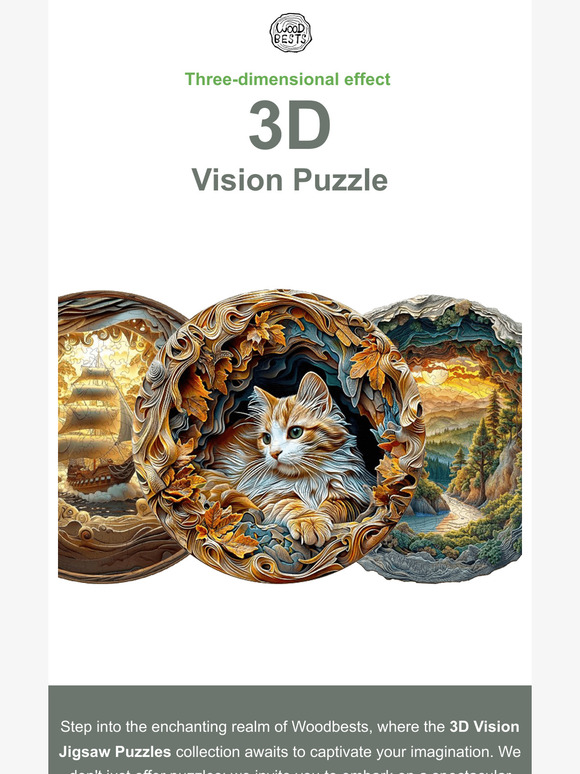 Woodbest: 💝Why choose woodbests 3D Vision Puzzle? I'll give you the ...