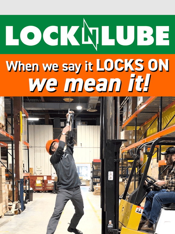 LockNLube: 😱 You won't believe how STRONG the LockNLube® LOCKS ON! 👀 ...