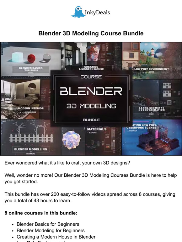 Pixelo: Master 3D Modeling with Blender! | Milled