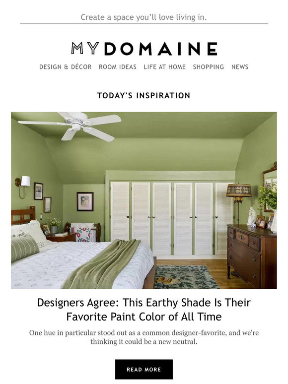 MyDomaine: Designers Agree: This Earthy Shade Is Their Favorite Paint ...
