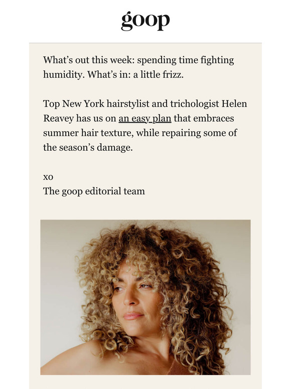 goop Email Newsletters: Shop Sales, Discounts, and Coupon Codes