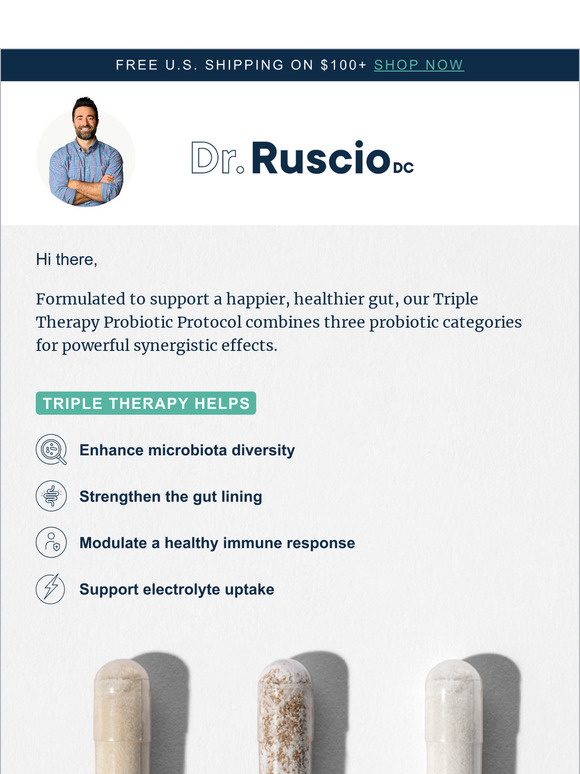 Dr. Michael Ruscio: A game-changing probiotic protocol | Milled