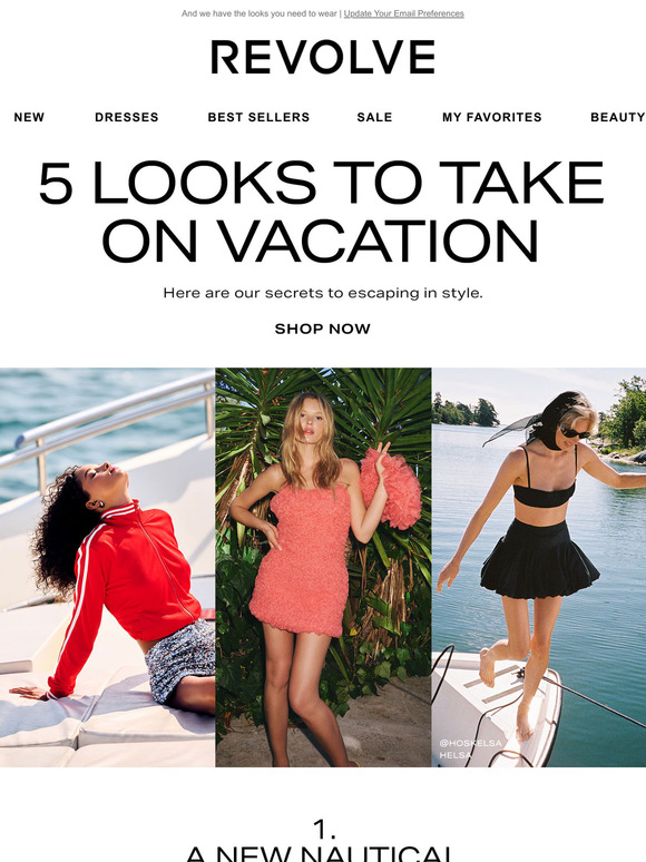 REVOLVE Email Newsletters: Shop Sales, Discounts, and Coupon Codes