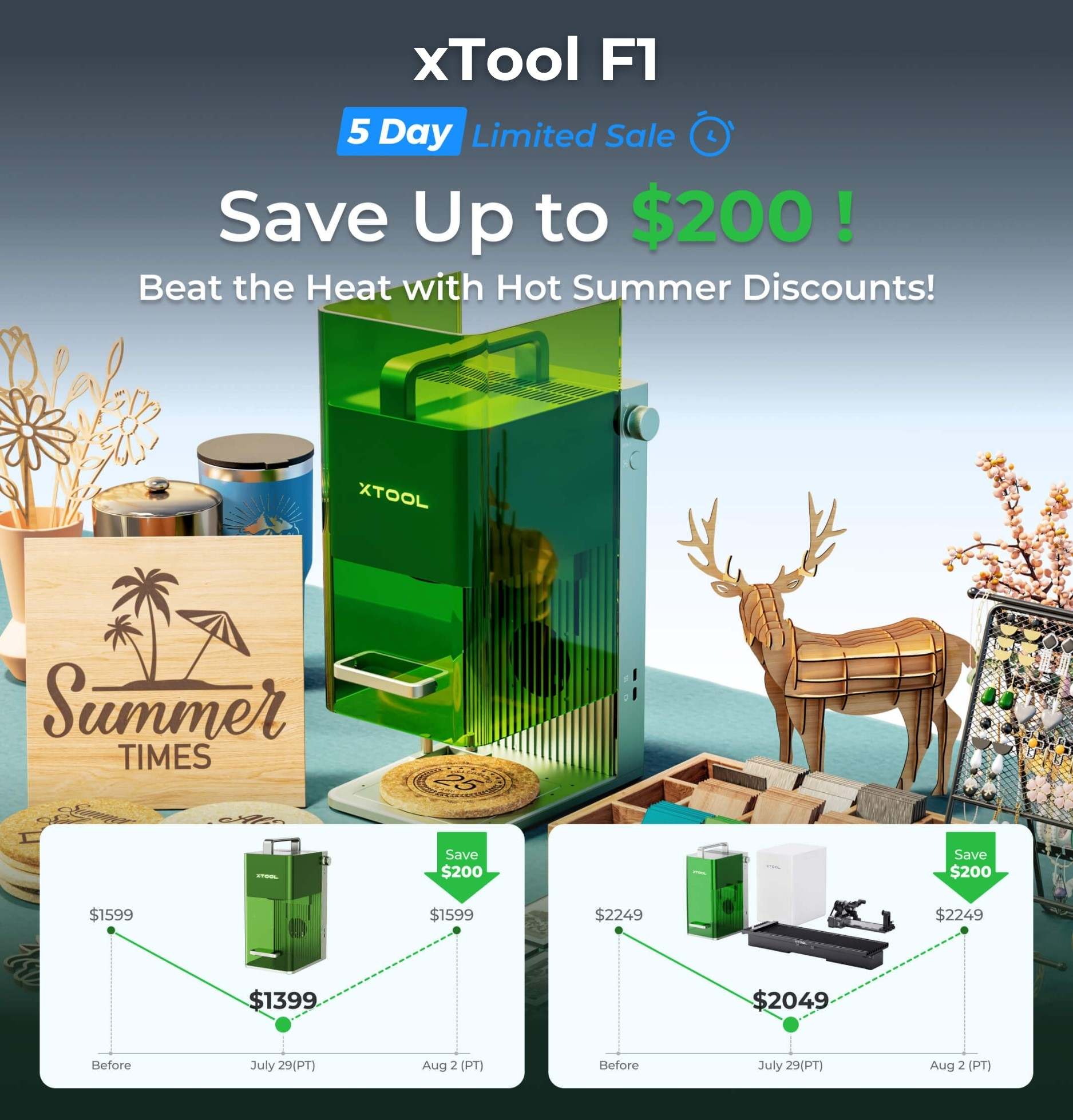 xTool: Color Engraving Metal Tutorial with xTool F1 Ultra. | Milled