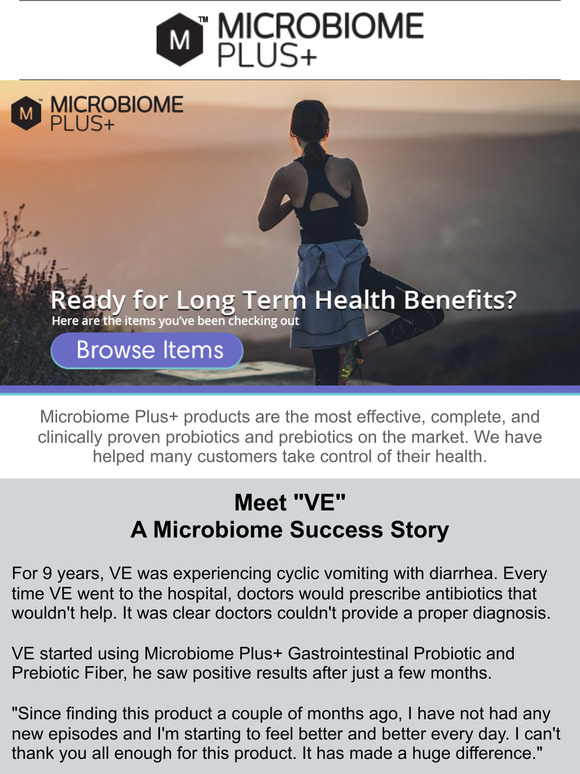 Microbiome Plus: 9 Years of Problems Fixed in a Few Months | Milled