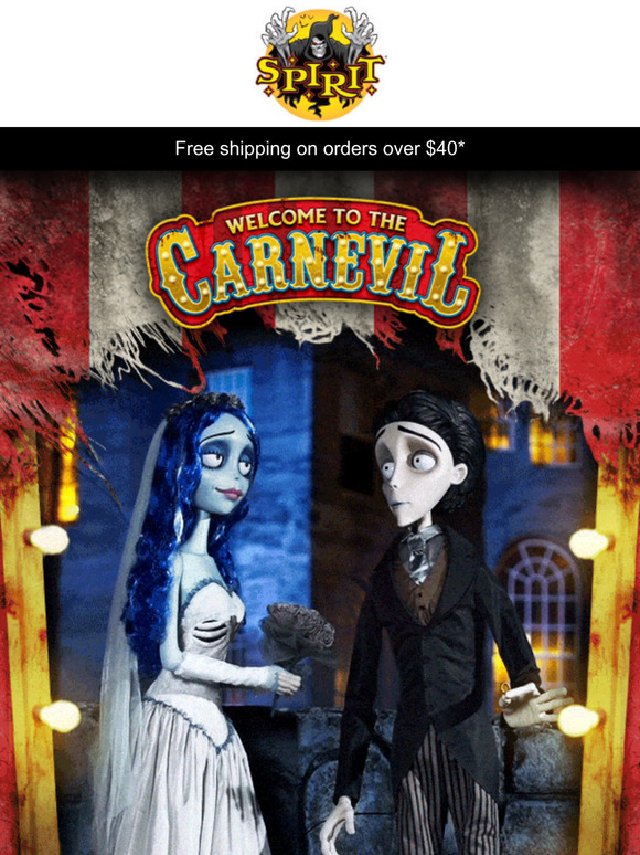 Spirit Halloween: 🖤 Victor and Emily: Exclusive Corpse Bride ...