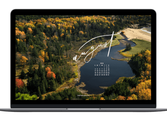 The Everygirl: Free, Downloadable Tech Backgrounds for August 2024! 💌 ...