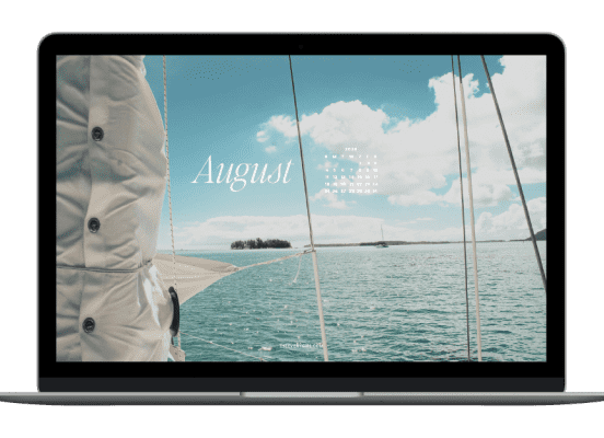 The Everygirl: Free, Downloadable Tech Backgrounds for August 2024! 💌 ...