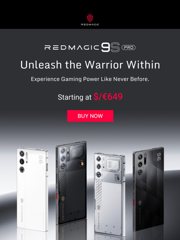 RedMagic WW: 🚀REDMAGIC 9S Pro is Available NOW | Milled