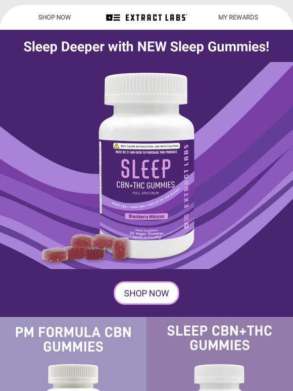 Extract Labs: Deep ZZZ's with NEW SLEEP GUMMIES! 💤 | Milled