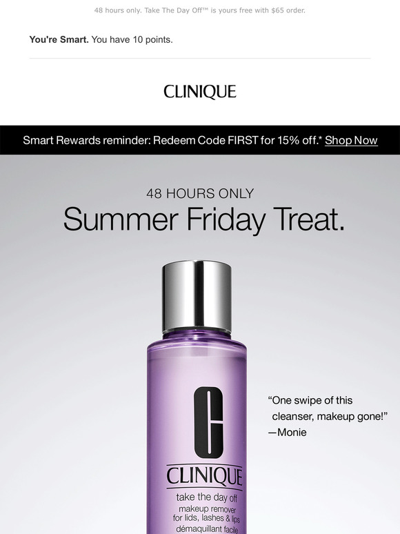 Clinique Email Newsletters: Shop Sales, Discounts, and Coupon Codes