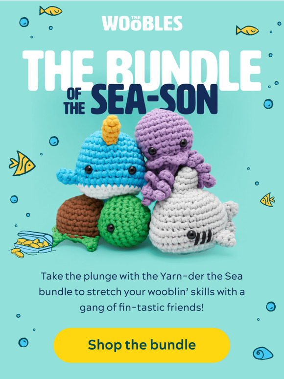 Woobles: Take a peek yarn-der the sea 🐙 | Milled