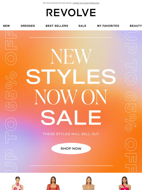 REVOLVE Email Newsletters: Shop Sales, Discounts, and Coupon Codes