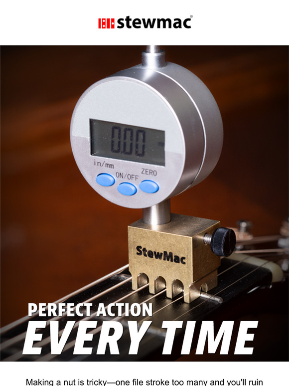 StewMac: How to Cut a Perfect Nut | Milled