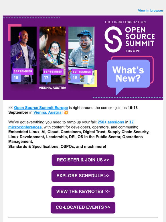 The Linux Foundation: What’s New @ Open Source Summit Europe 2024 | Milled